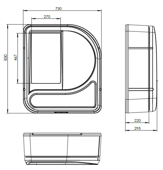 Outdoor solutions - self check in kiosk