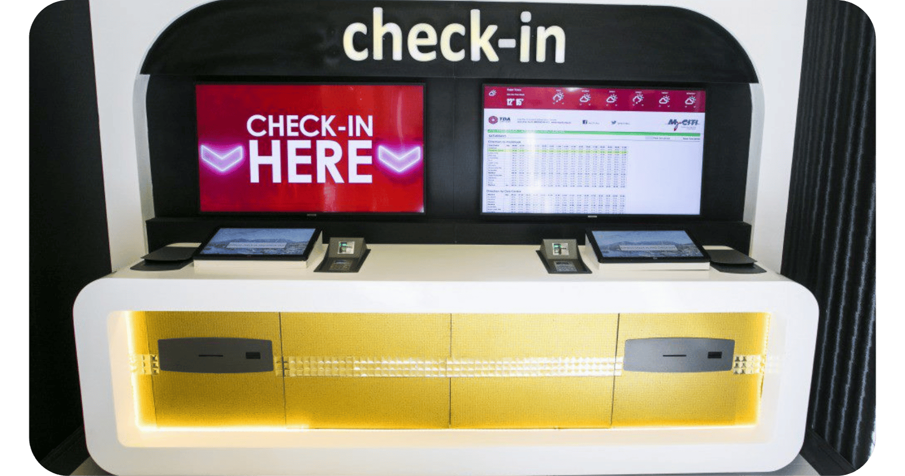 How Signage helps self-check-in?