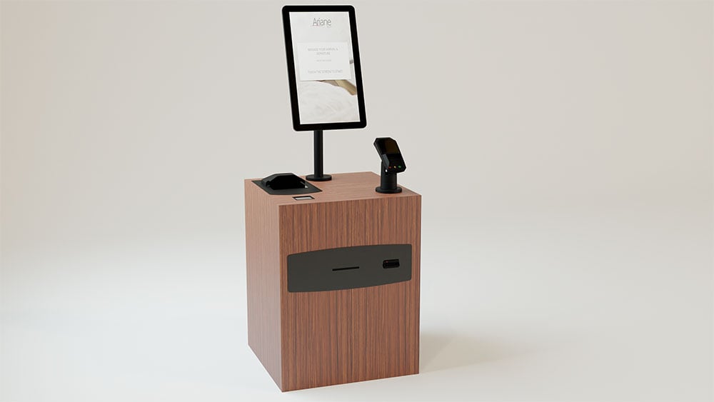 Indoor Kiosks for Hotels | Duo 6000 & 2100 Self Check-In